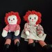 Raggedy and Randy Dolls 1960's - Etsy