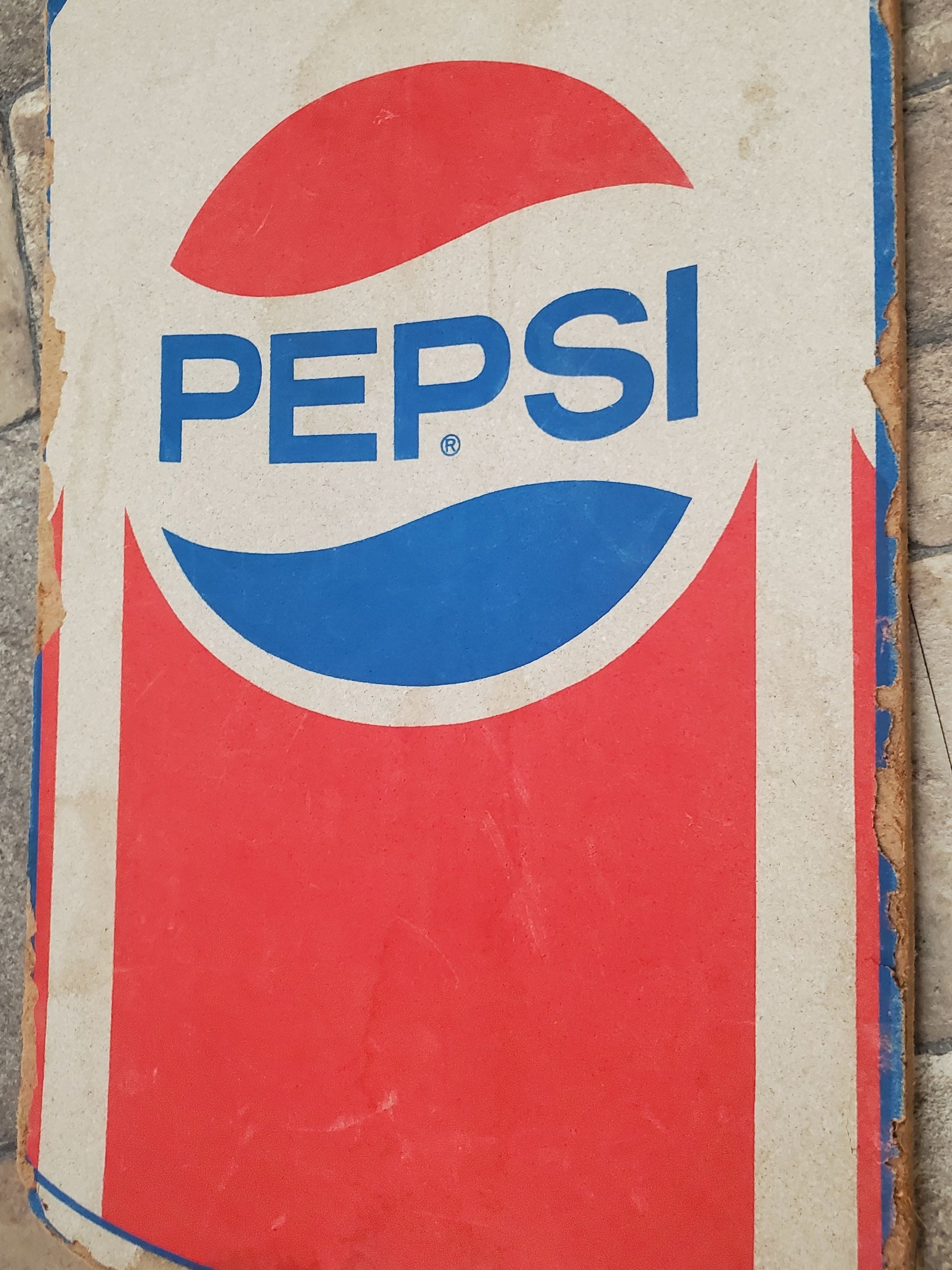 RARE Pepsi Can Made From Cork Board Shaped & Painted From 1980's Pepsi ...
