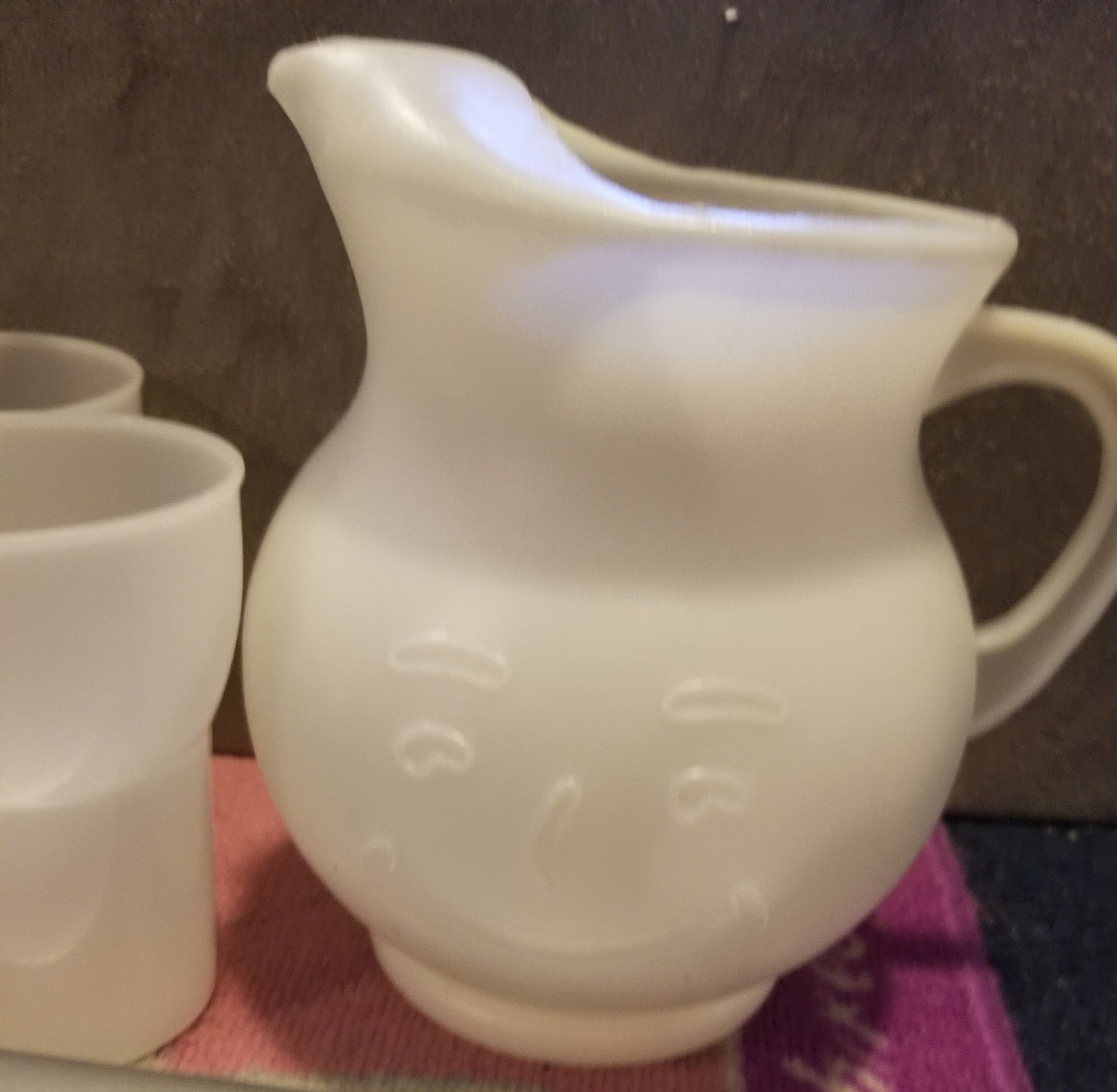 Kool-aid Pitcher & 3 Glass - Etsy