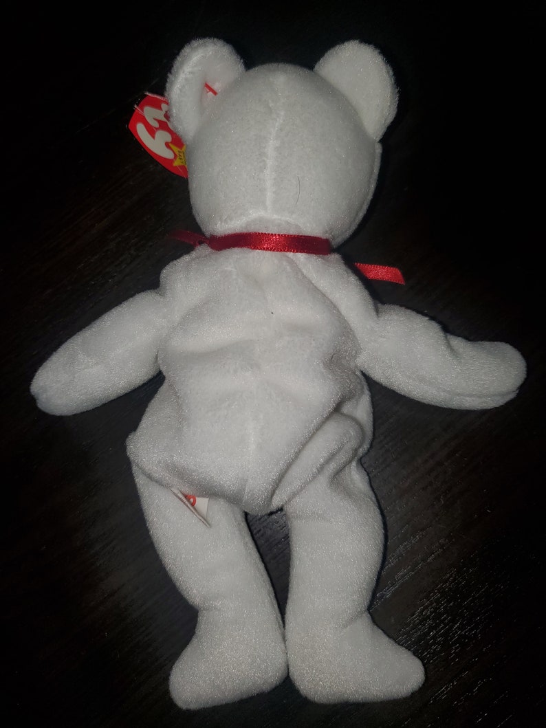 Valentino Bear Errors! "origiinal" & "suface" Rare Valentino Bear!! Brown Nose! TY 1993 on Back ...