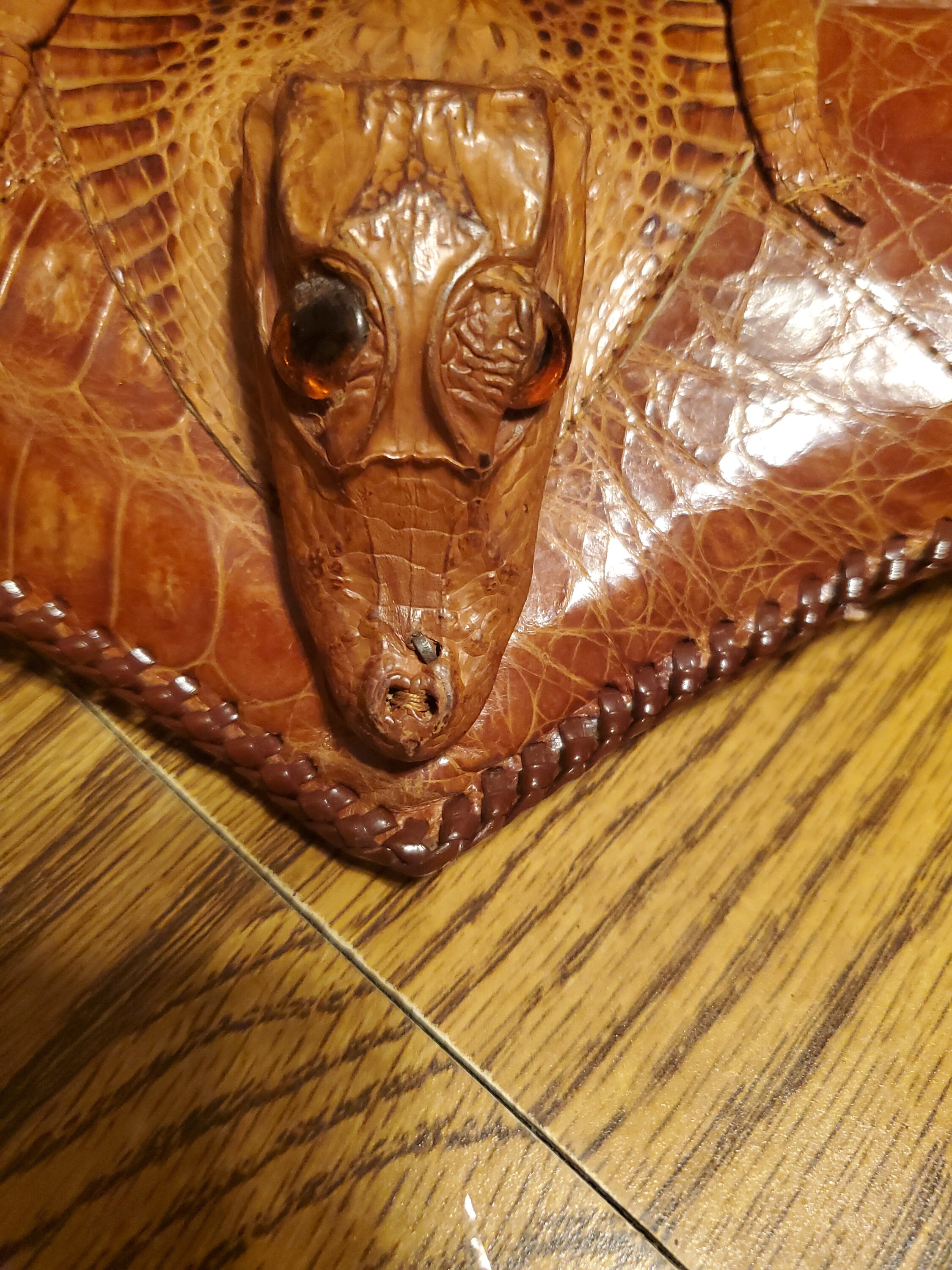 Unique Genuine Alligator Purse - Etsy