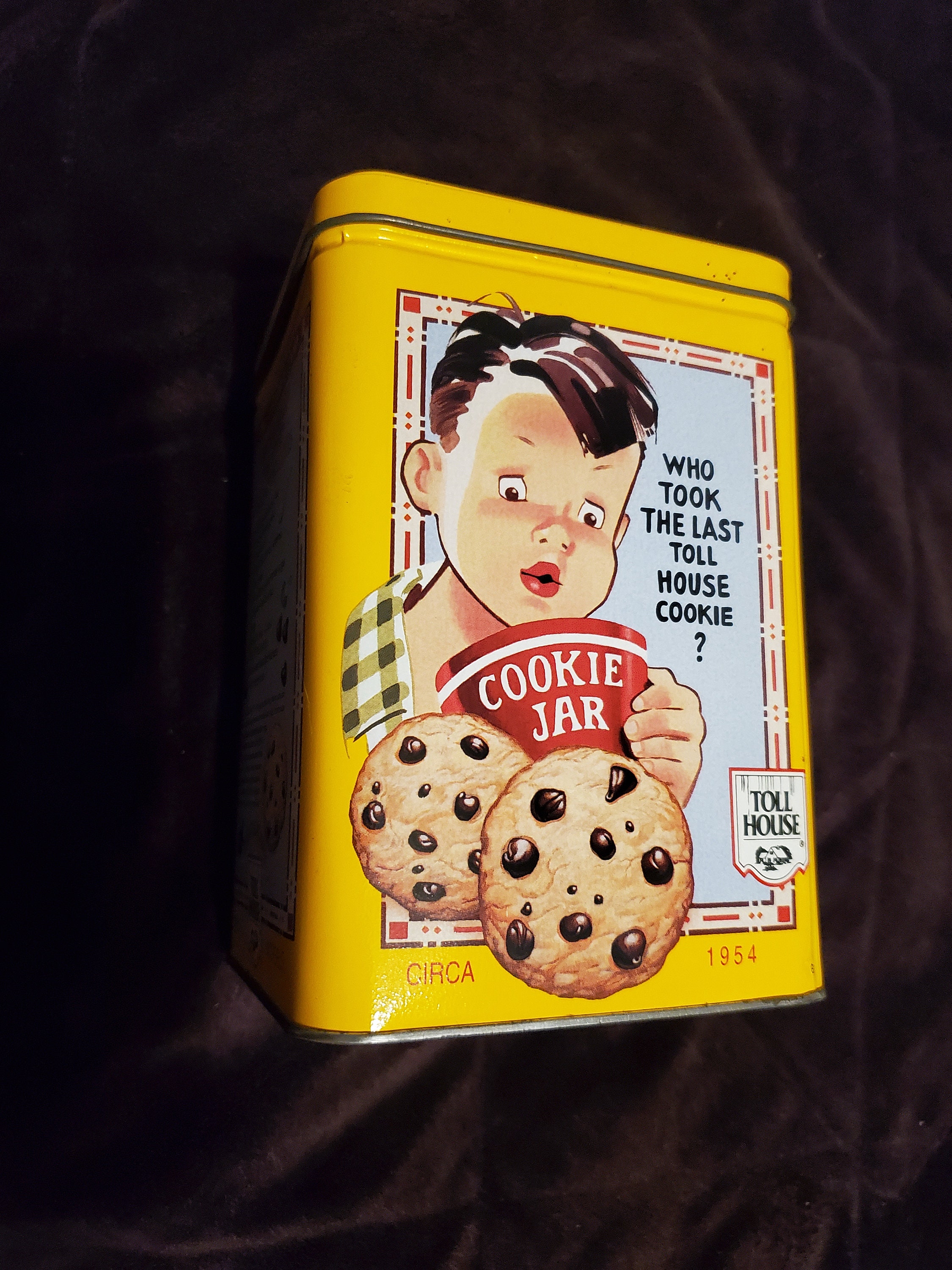 Vintage Toll House Advertising Tin - Etsy