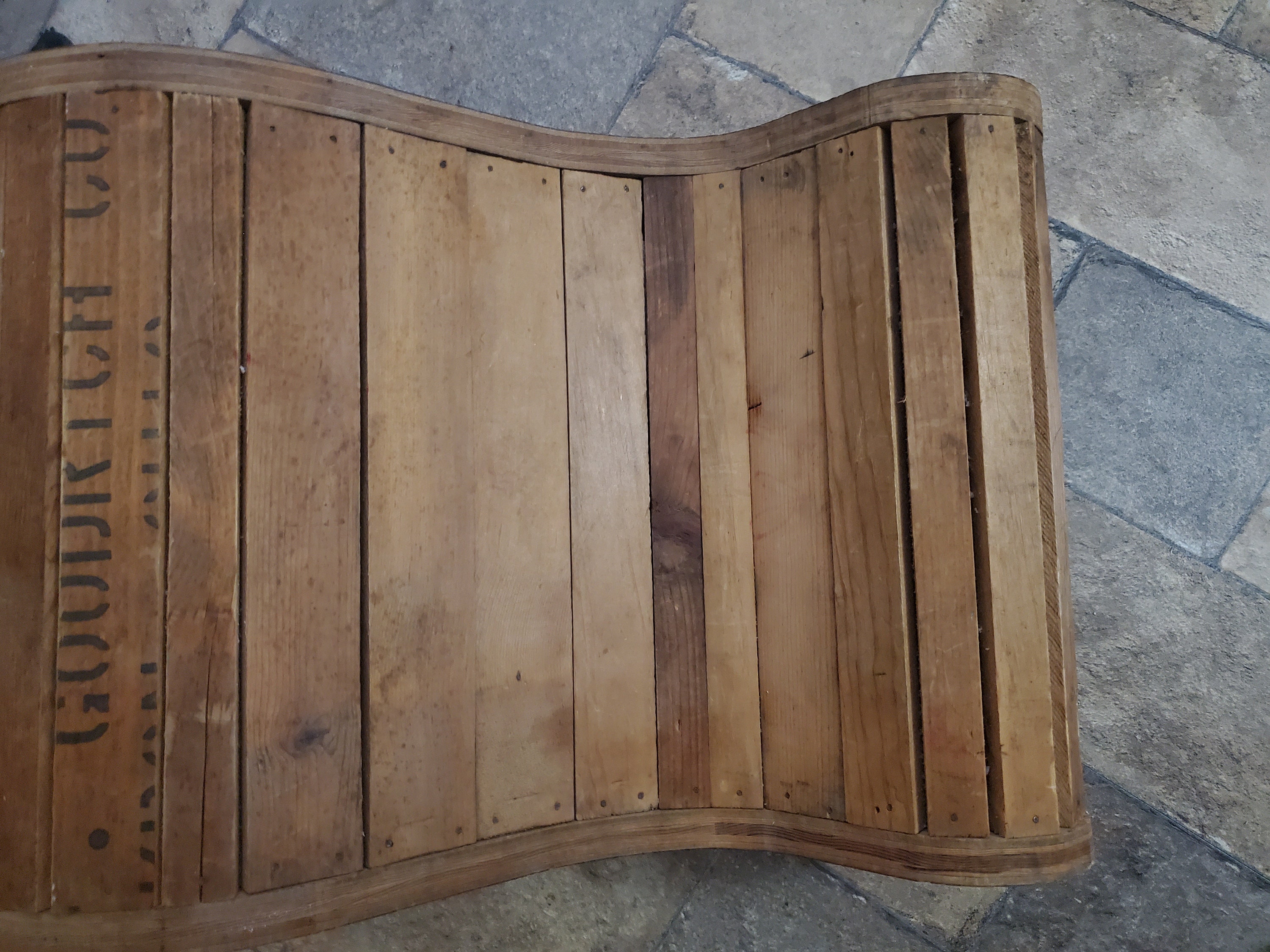 Wooden Vintage Gout Stool, Goodrich Co. - Etsy