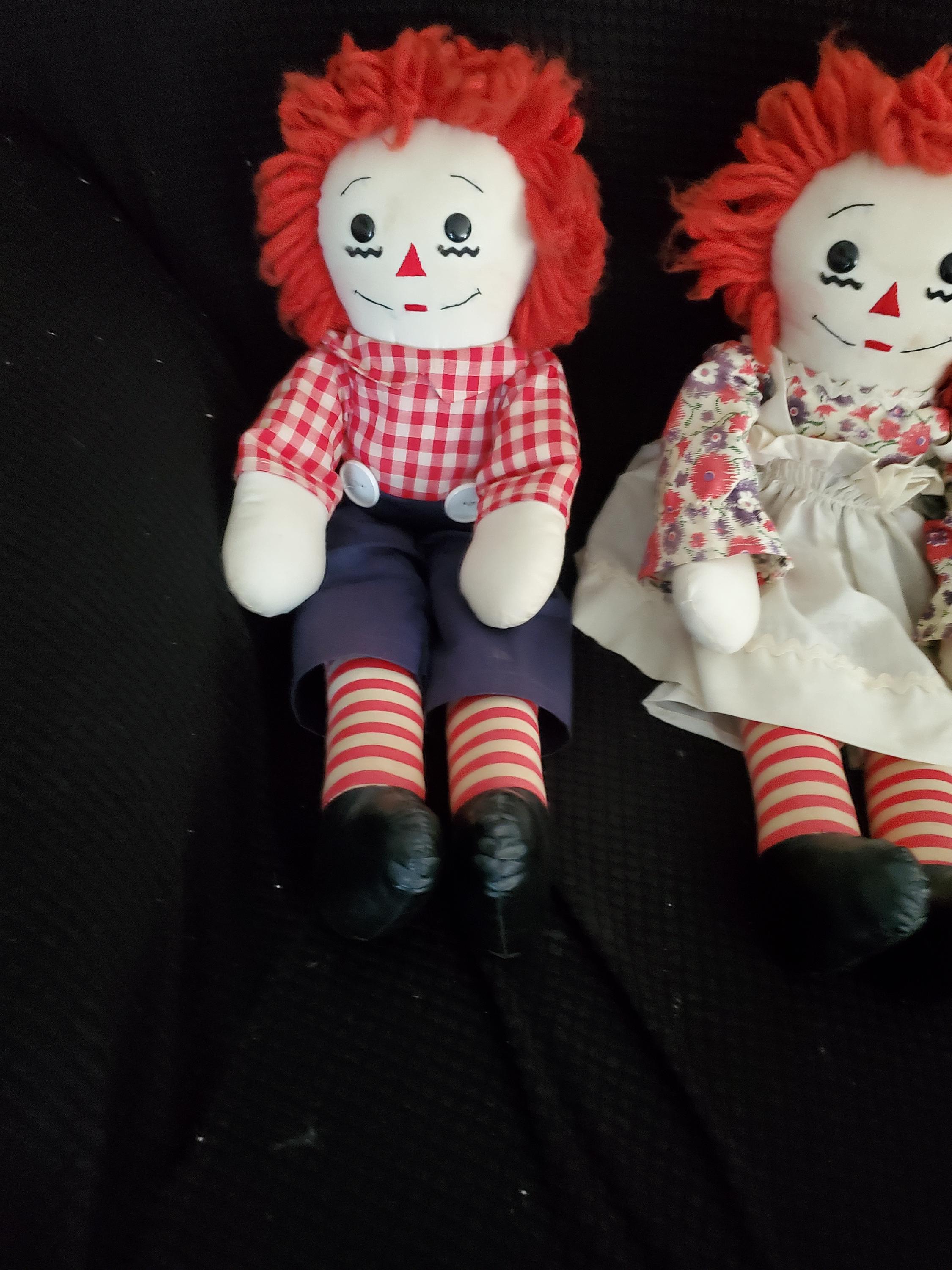 Raggedy and Randy Dolls 1960's - Etsy
