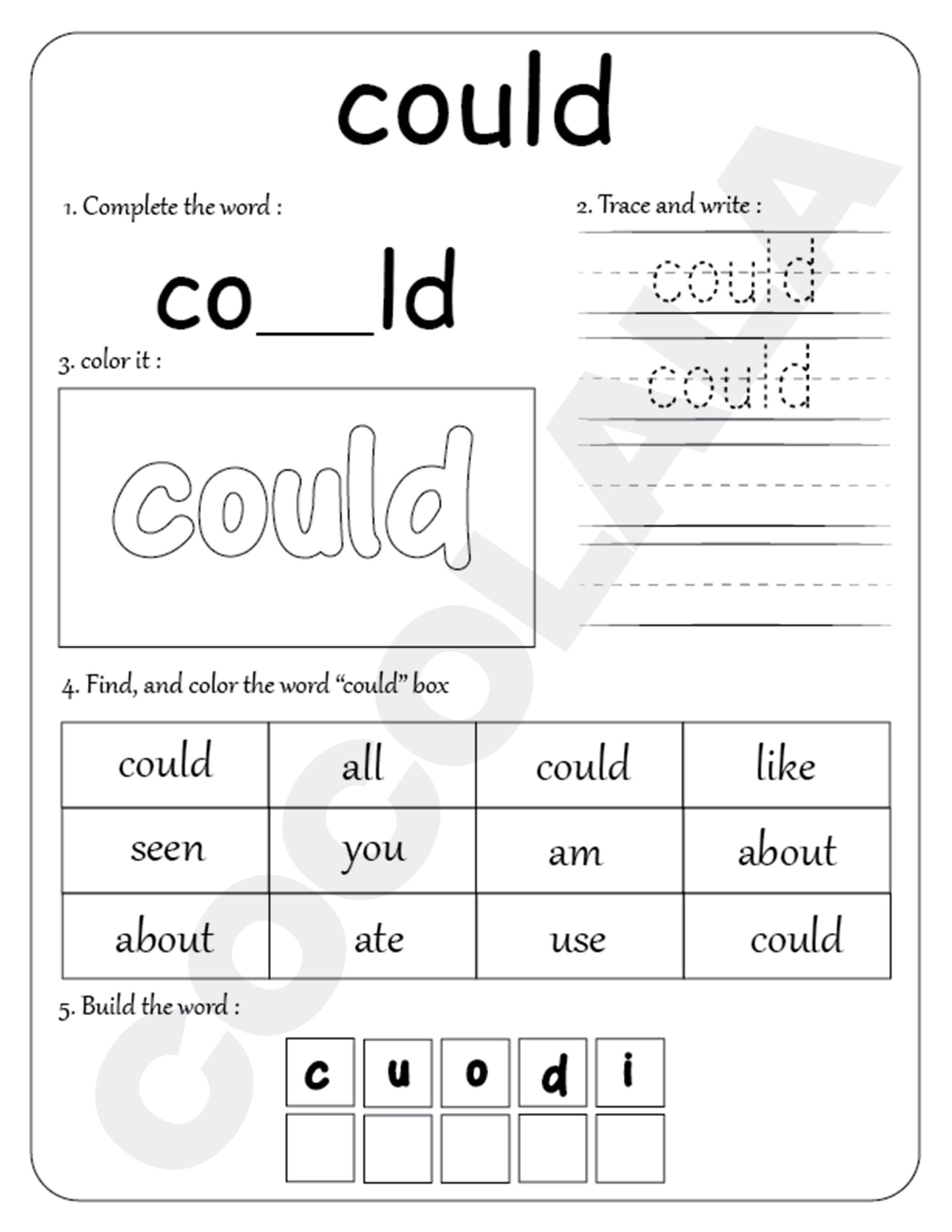 390+ Sight Words Bundle Worksheets | Reading & Spelling Practice, Word ...