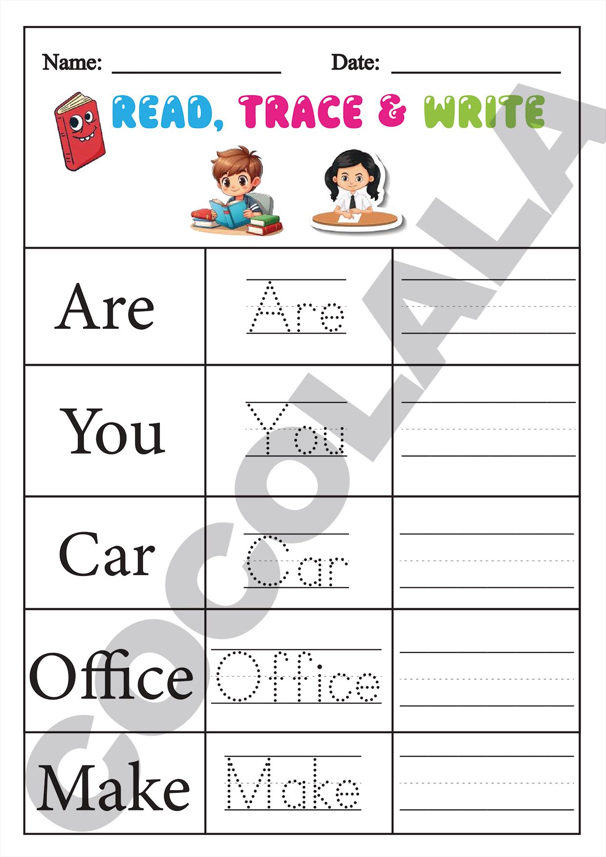 390+ Sight Words Bundle Worksheets | Reading & Spelling Practice, Word ...