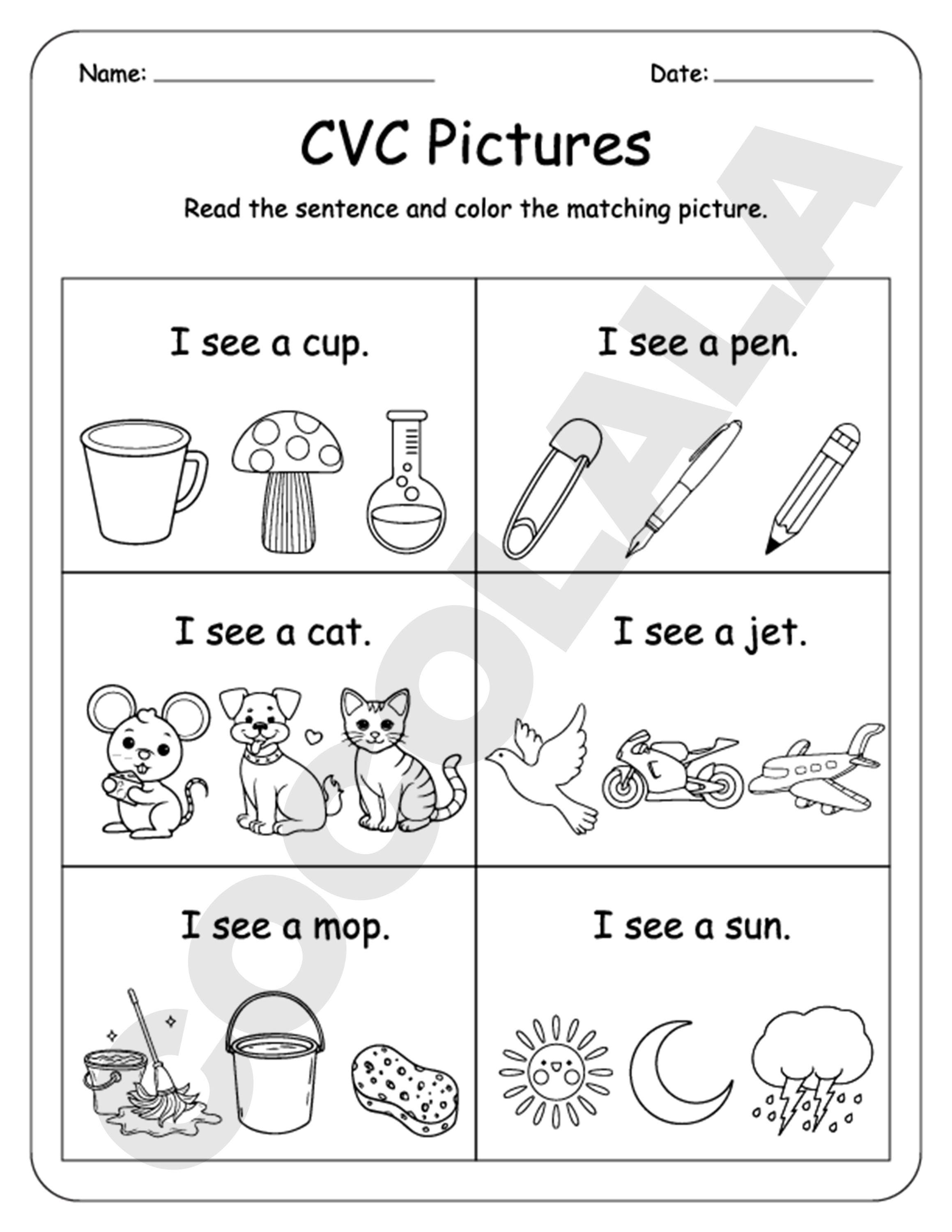 200+ CVC Words Bundle Worksheets | Phonics, Reading, Spelling, Word ...