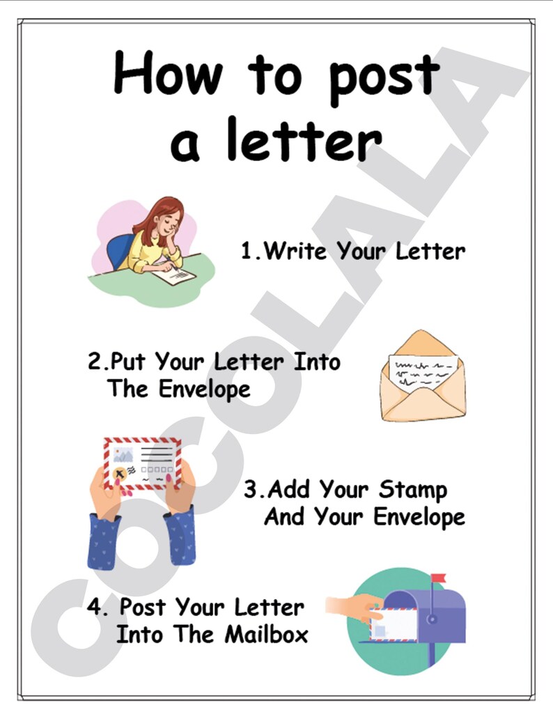 Post Office Pretend Play Printable | Mail Carrier Dramatic Play Set for ...