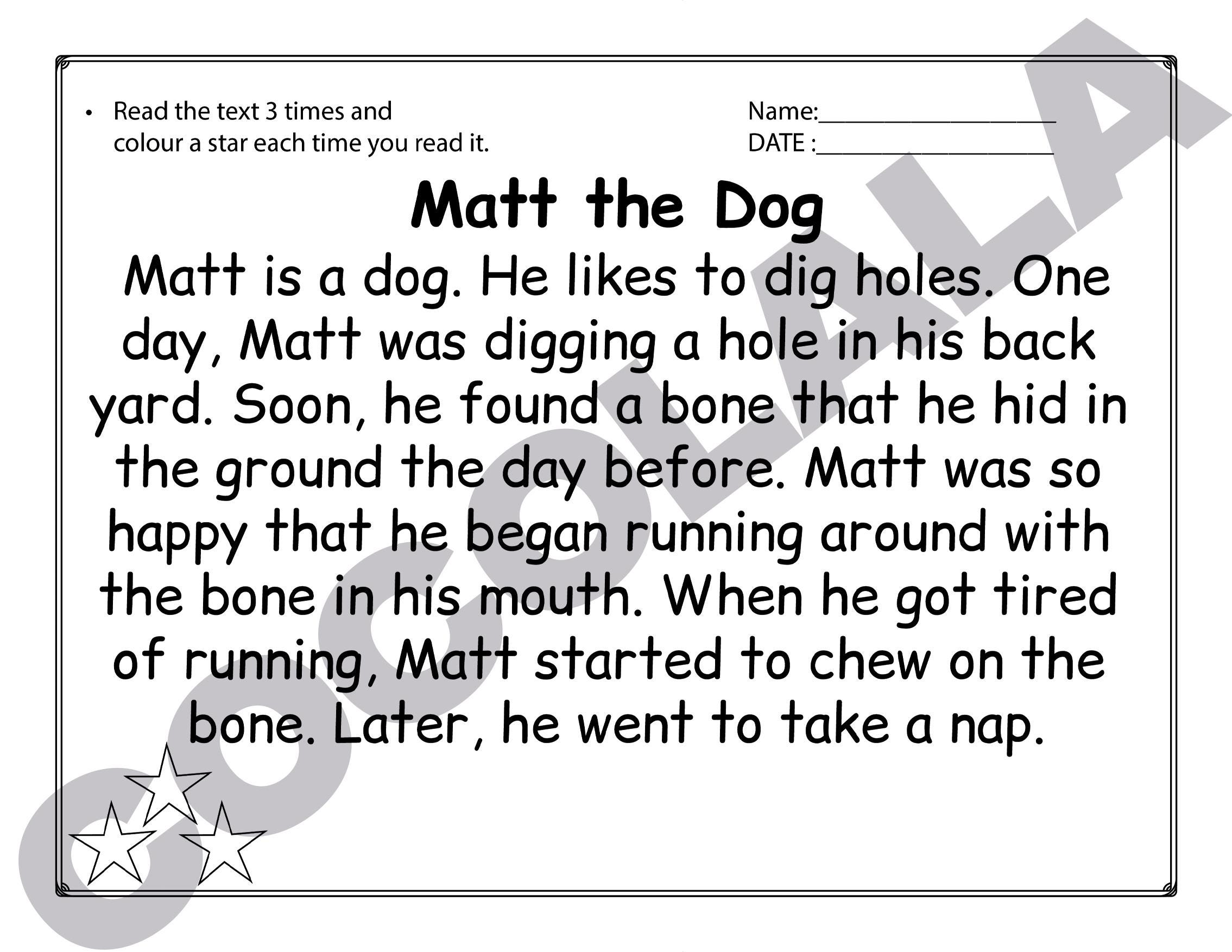 1st Grade Story Sequencing Cut & Glue Worksheets | Reading ...