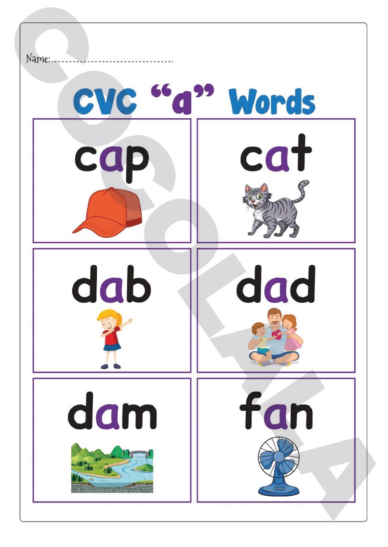 200+ CVC Words Bundle Worksheets | Phonics, Reading, Spelling, Word ...