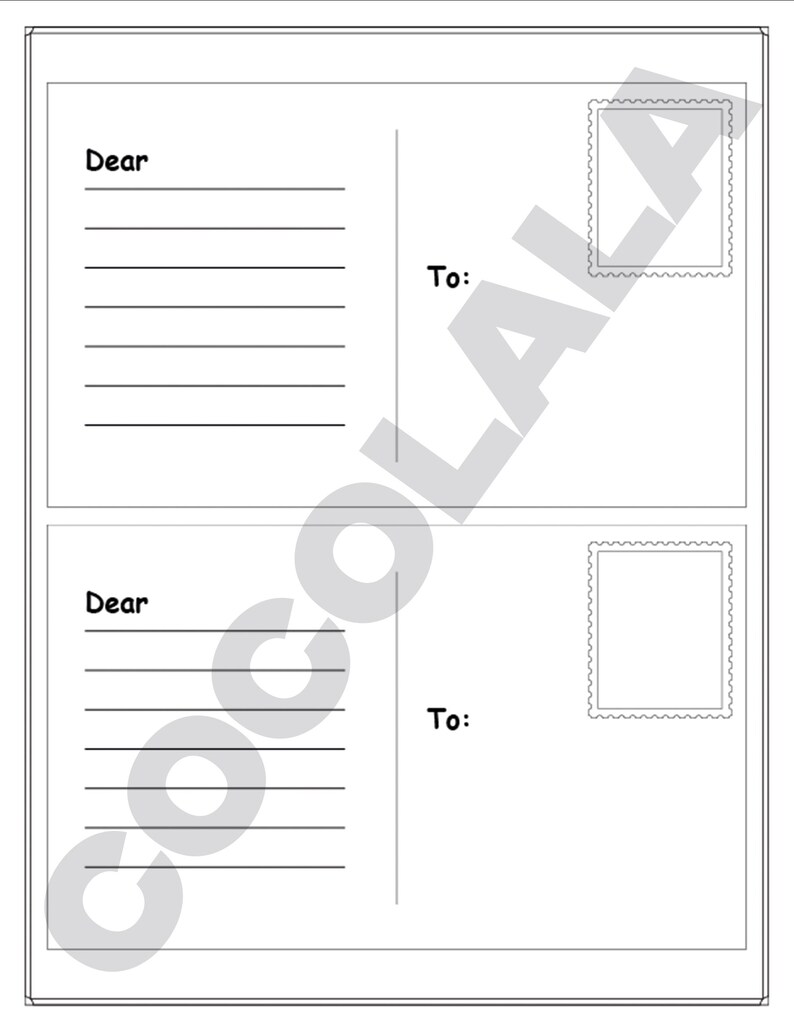 Post Office Pretend Play Printable | Mail Carrier Dramatic Play Set for ...