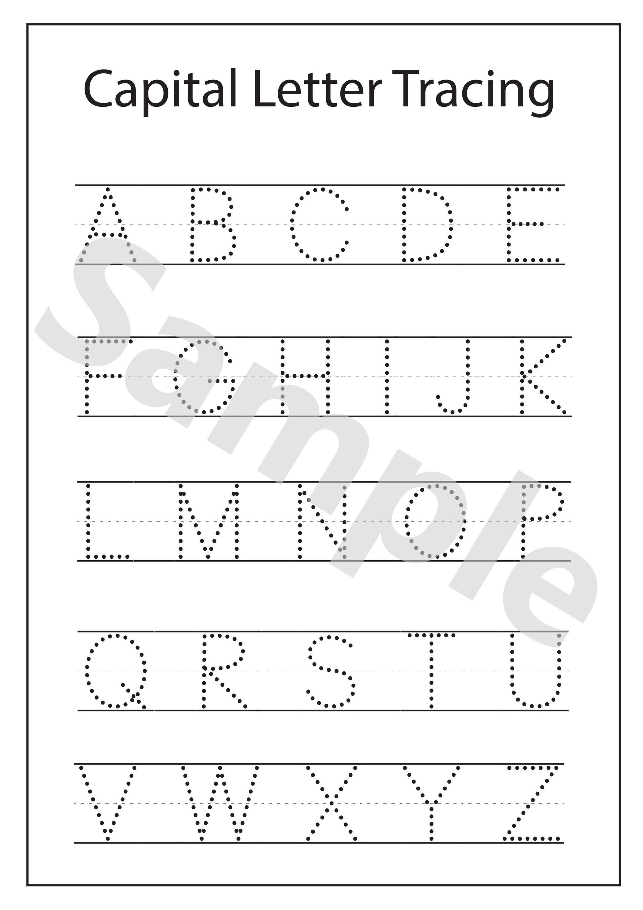 79 Alphabets & Numbers Practice Worksheets | Printable Preschool ...