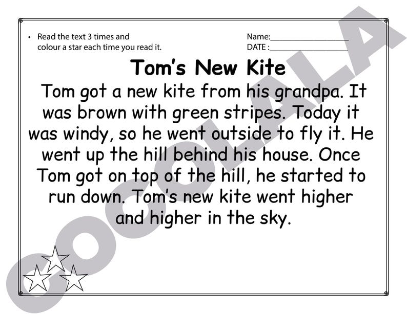 1st Grade Story Sequencing Cut & Glue Worksheets | Reading ...