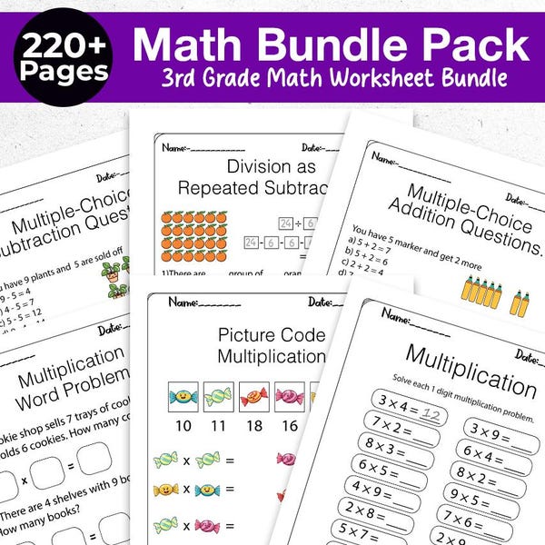 Math Curriculum - Etsy UK