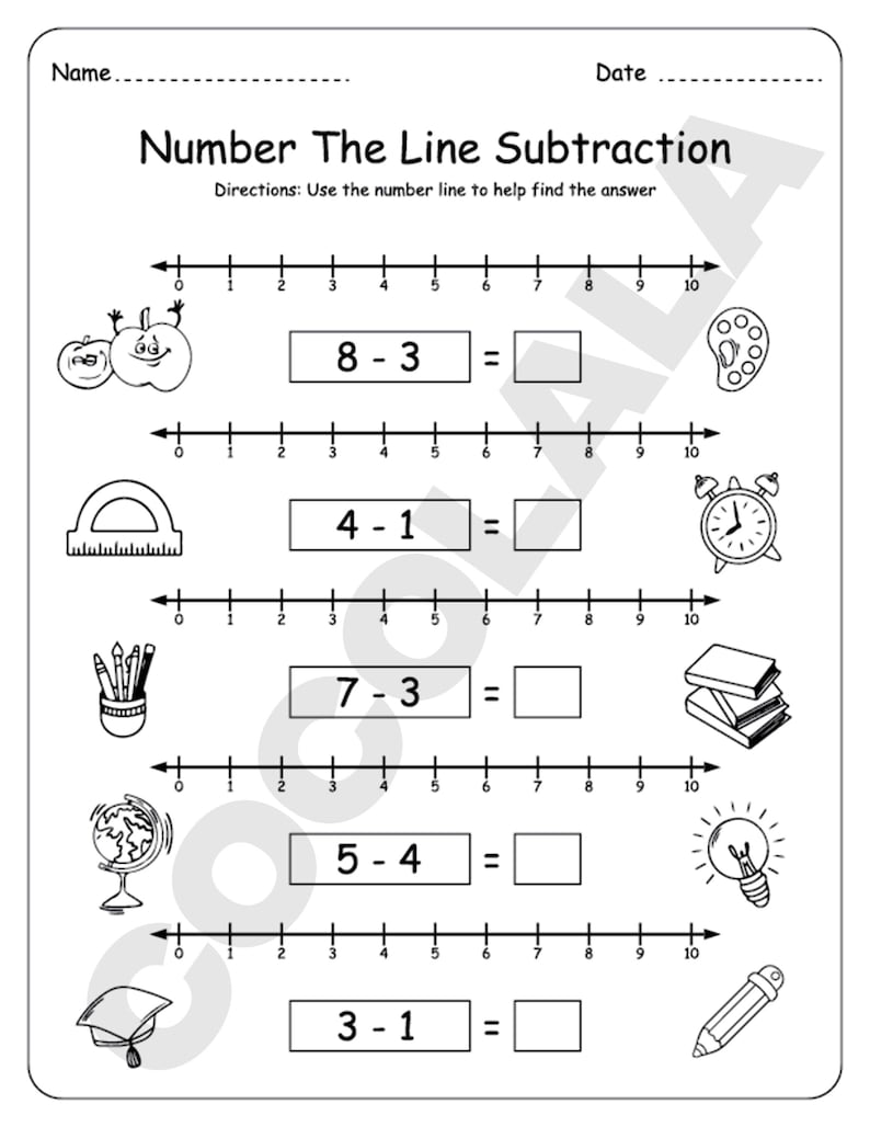 Kindergarten Math Worksheets Printable PDF | Addition & Subtraction ...