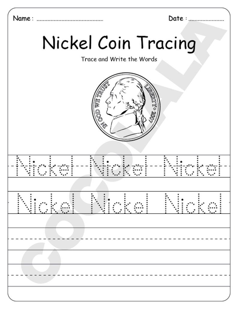 Printable Coin Worksheets for Kids | U.S. Coin Recognition and Counting ...