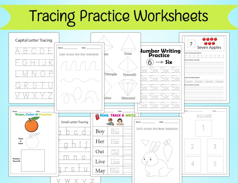 760+ Preschool Pre-k Bundle + Kindergarten Learning Bundle | Printable ...