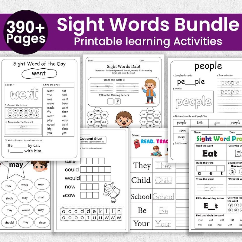 Sight Words - Etsy