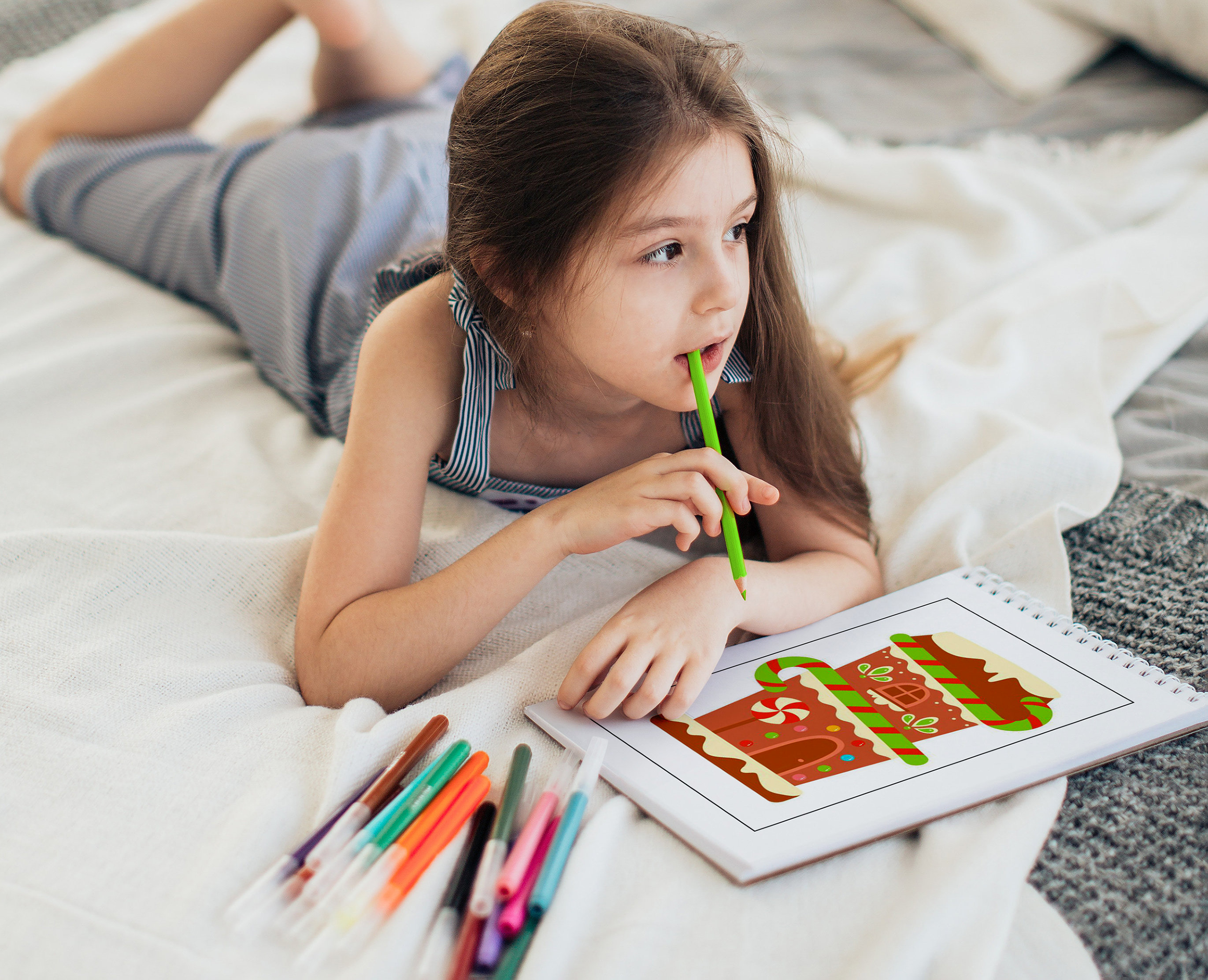 62 Coloring Pages for Kids - Candyland Digital Instant Download PDF ...
