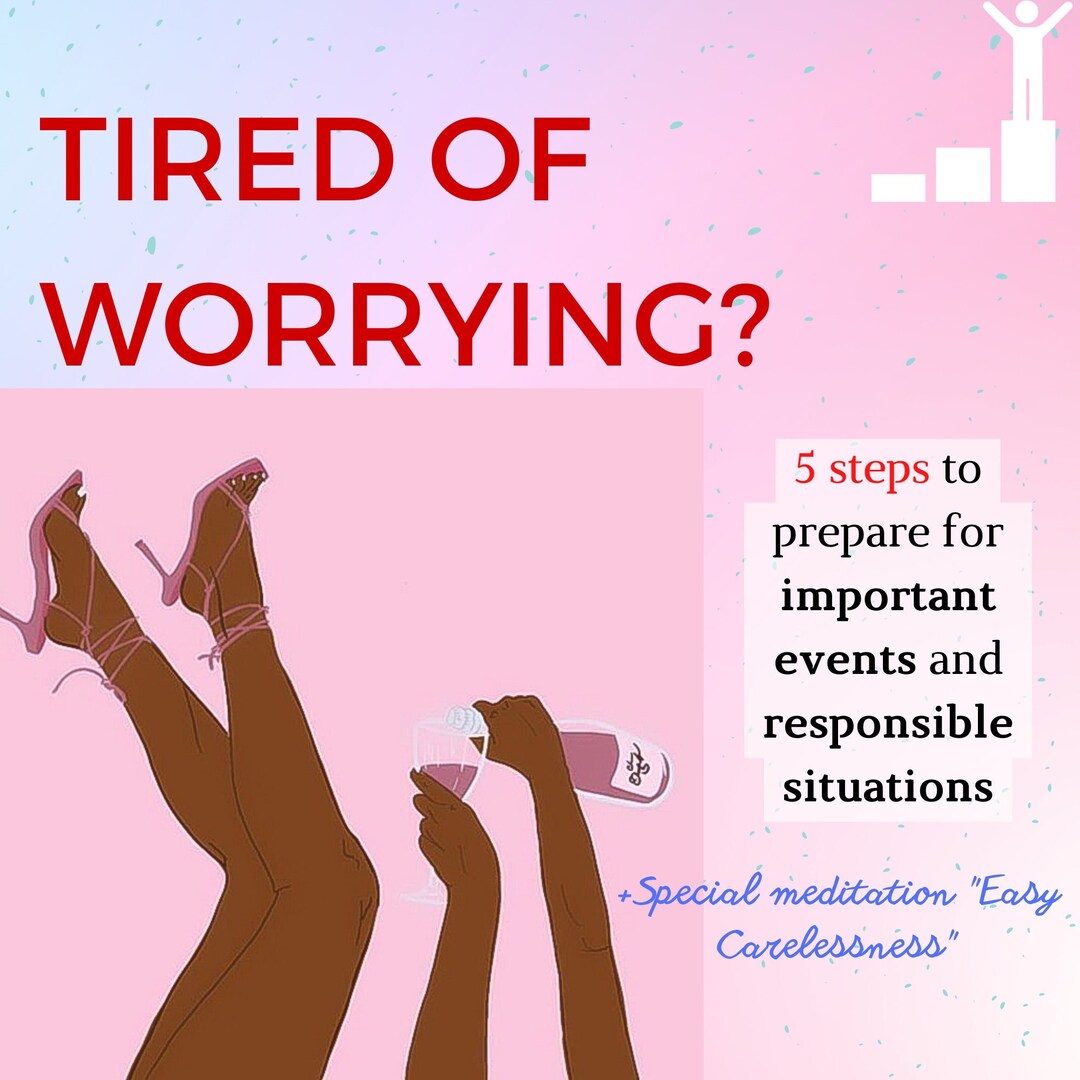 5 Steps Self-confidence Guide. How to Prepare for Important - Etsy