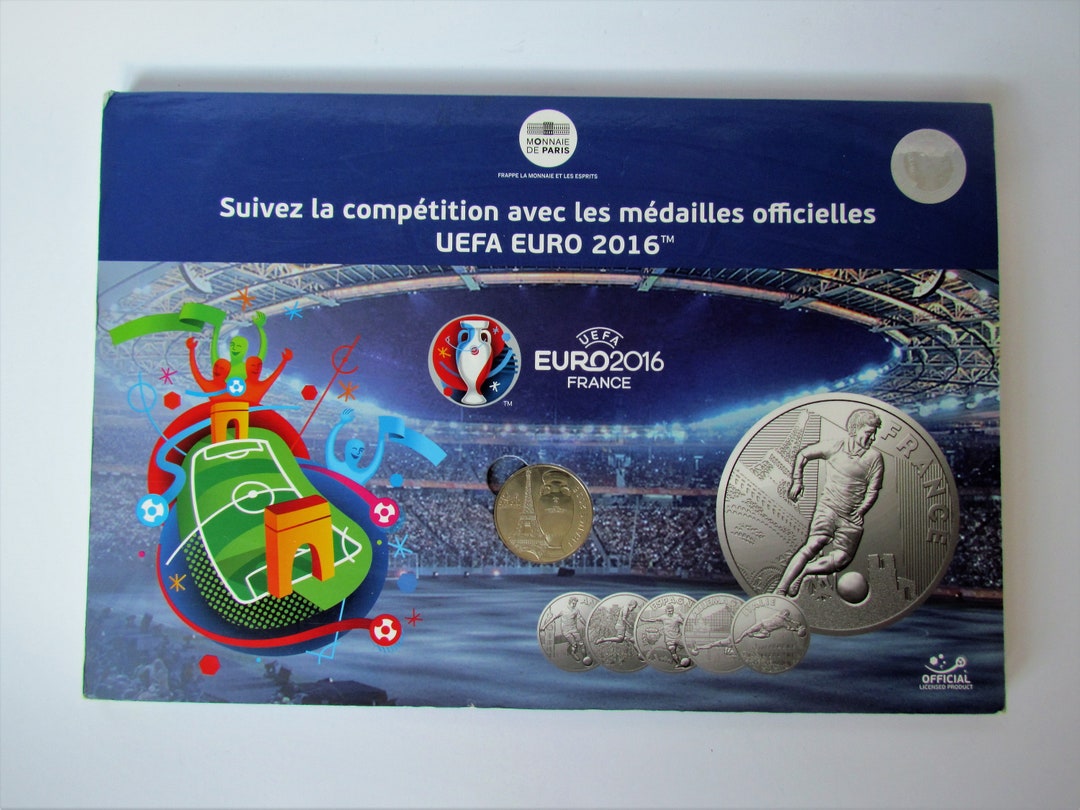 ALBUM - UEFA EURO 2016 - 56 Medals of the Teams Football - Etsy