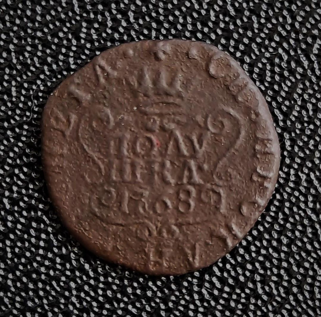 Russian Copper Coin Polushka 1768 KM SIBERIA - Etsy