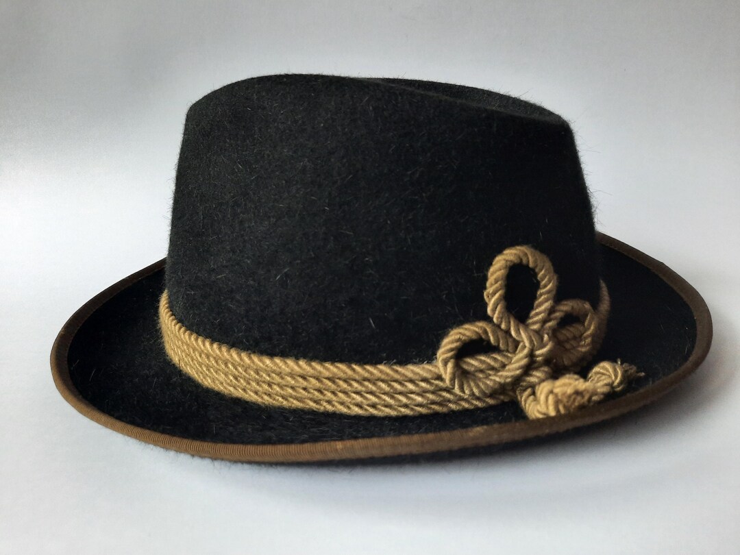 Vintage Austrian - Tyrolean Classic Hunting Hat, P&C HABIG WIEN ...