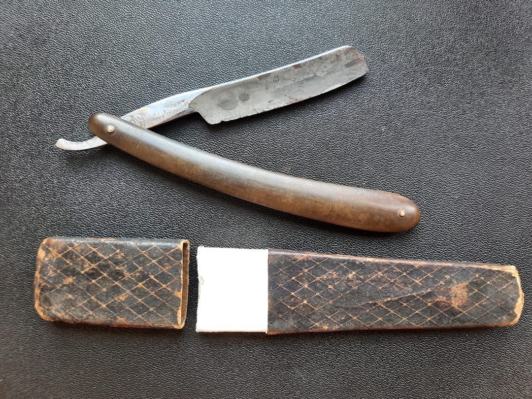 Vintage Straight Razor Made for the Army - Etsy