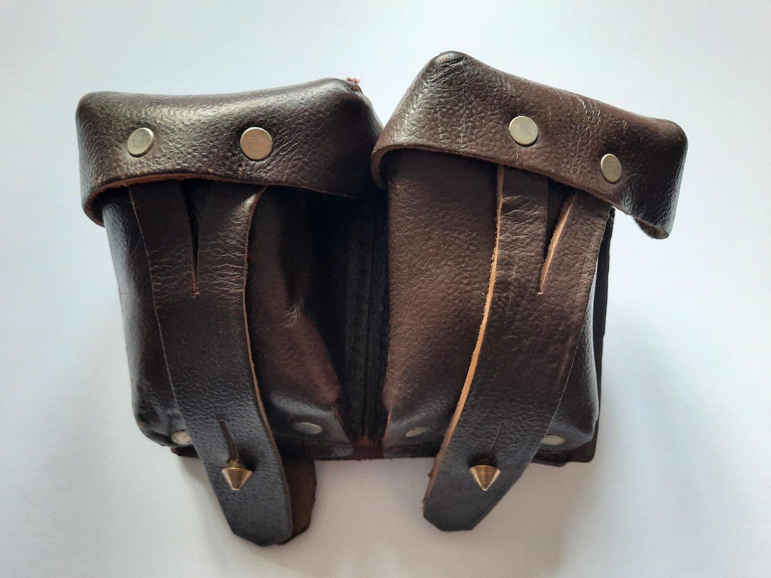 Ussr-russian Leather Magazine Pouch - Etsy