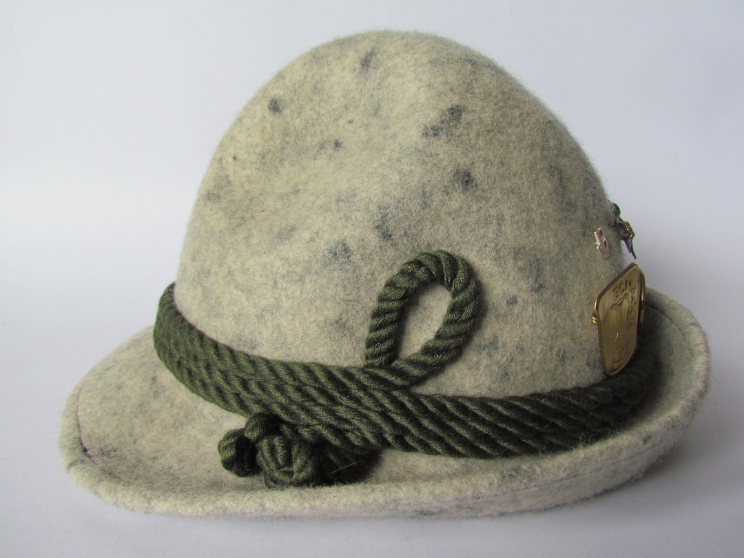 Vintage Austrian - Tyrolean Classic Hunting Hat, Size - 54/55 - Etsy