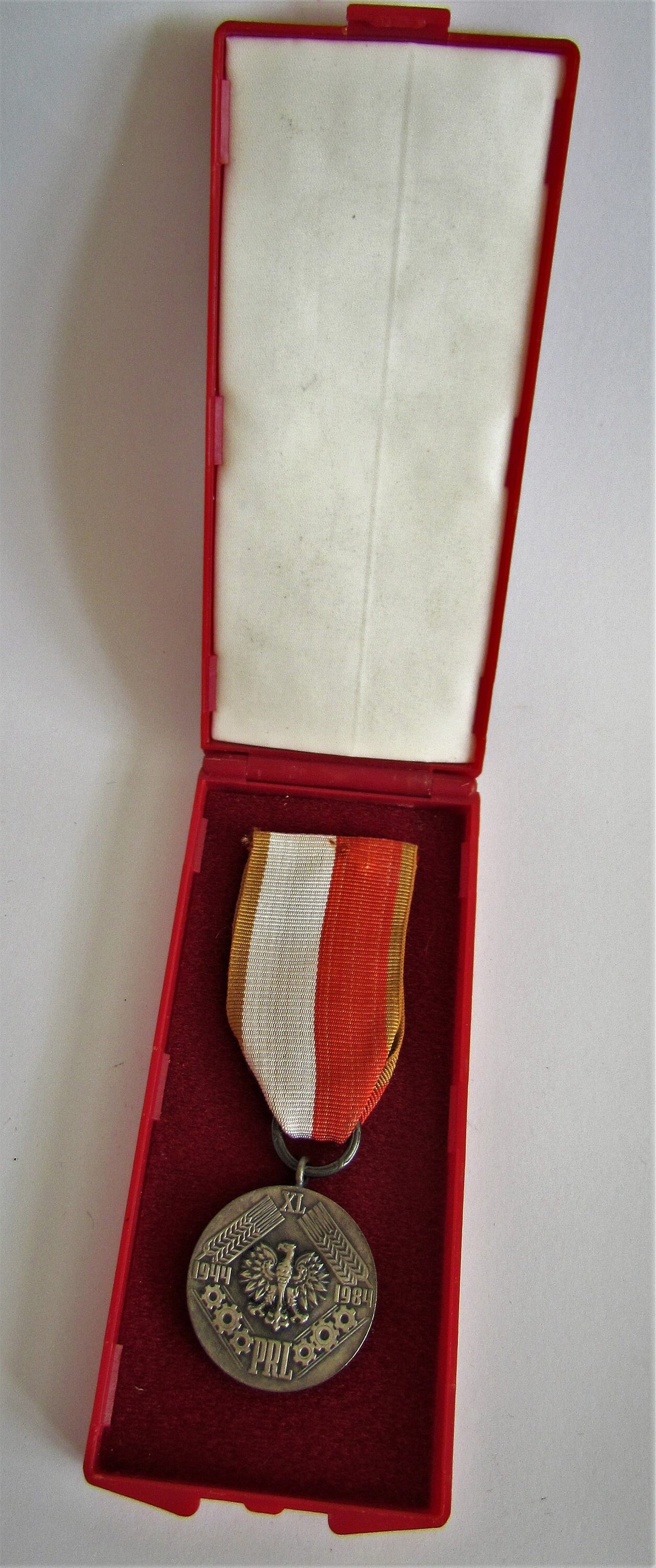 Poland medal of the 40th Anniversary of People's Poland 1944 - 1984 PRL ...