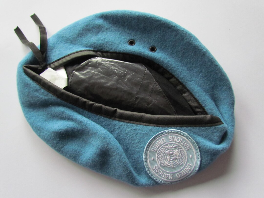 German Uniform Beret of UN Peacekeeping 55/56 Size - Etsy