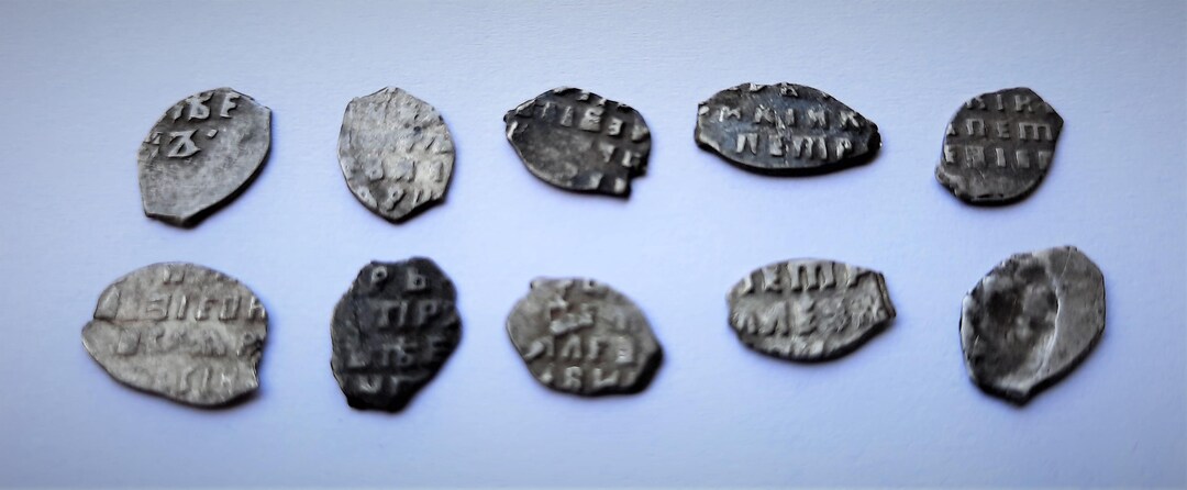 Russian Coin - Set of 10 Old Coins - Etsy