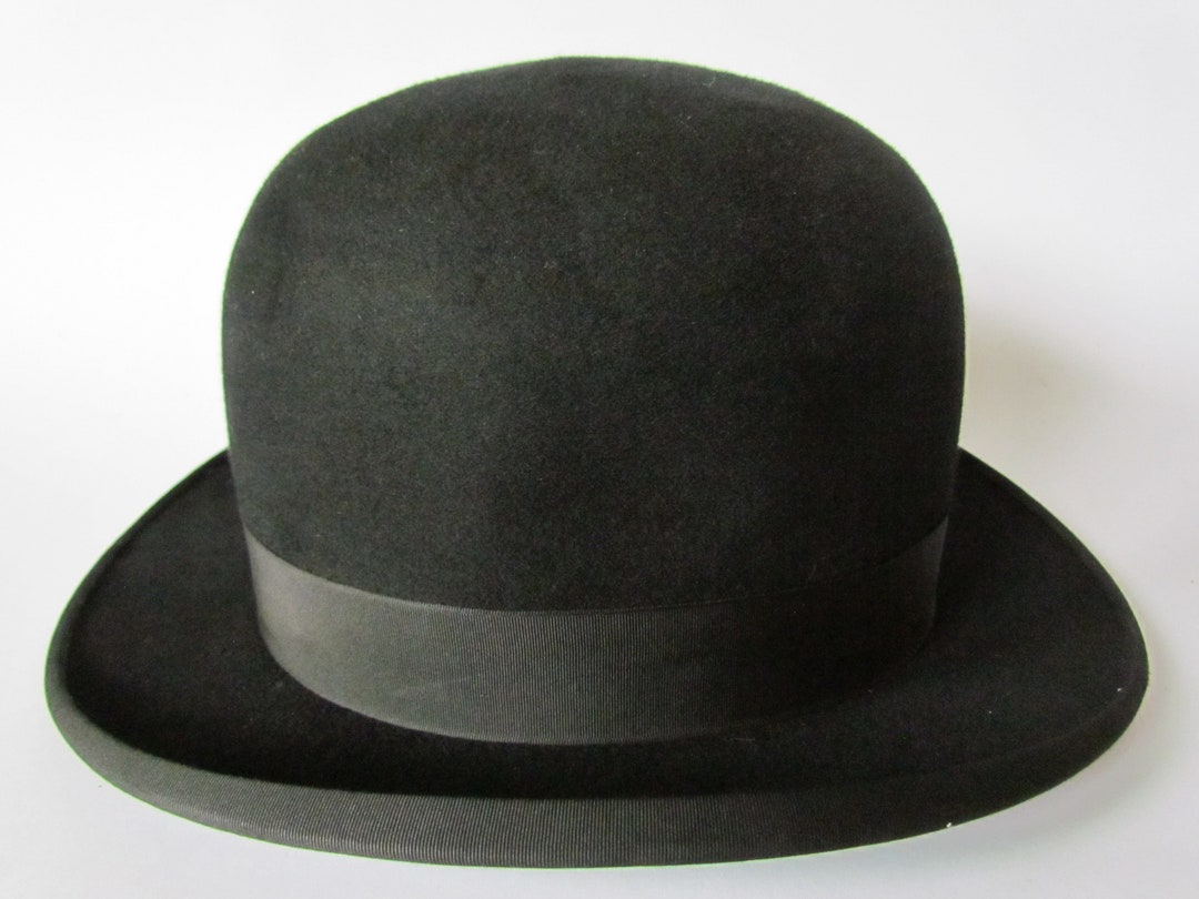Vintage Austrian Bowler Hat ANTON PICHLER GRAZ , Size 54/55 - Etsy