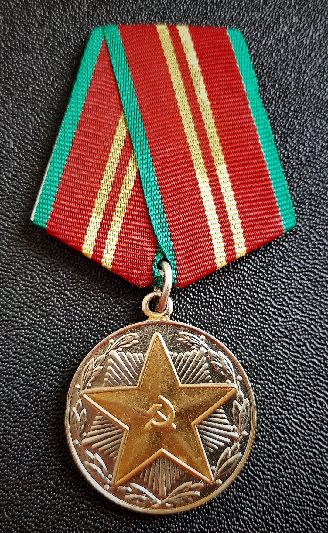 USSR - Medal 2st Class for 15 Years of Impeccable Service of the Armed ...