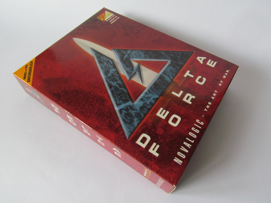 Retro PC Game DELTA FORCE Novalogic.inc Big Box 1998 - Etsy