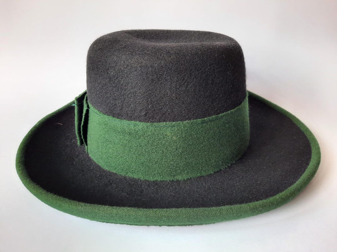 Vintage Austrian-tyrolean Classic Hunting Hat, Size 56/57 - Etsy