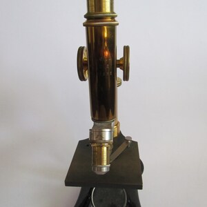 Vintage - 1912 - E.leitz Wetzlar Microscope #147255 in a Box With ...