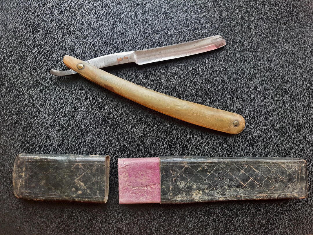 Vintage Straight Razor - Etsy