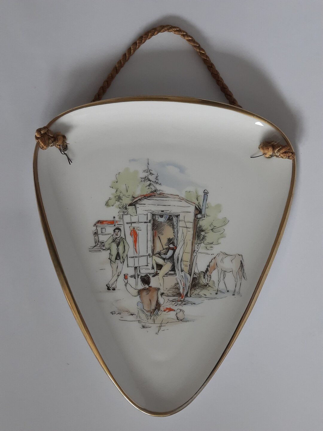 Vintage Porcelain Decorative Plate - Alka Kunst Bavaria - Etsy