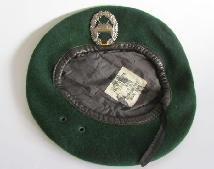 Germany - Bundeswehr - Original Vintage Military Beret Size 57/58 - Etsy