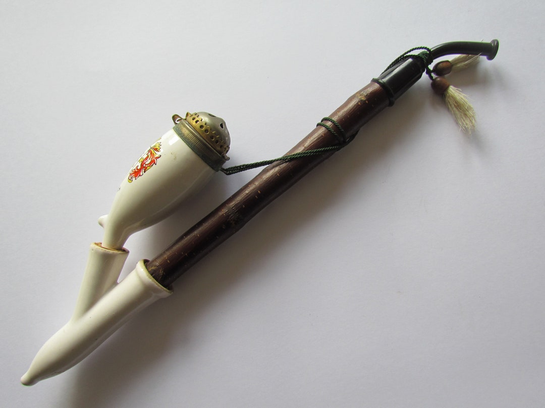 Vintage Alpine-tyrol Smoking Pipe L-31 Cm - Etsy