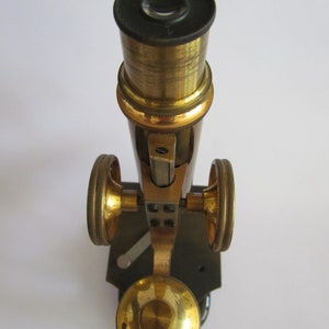 Vintage - 1912 - E.leitz Wetzlar Microscope #147255 in a Box With ...