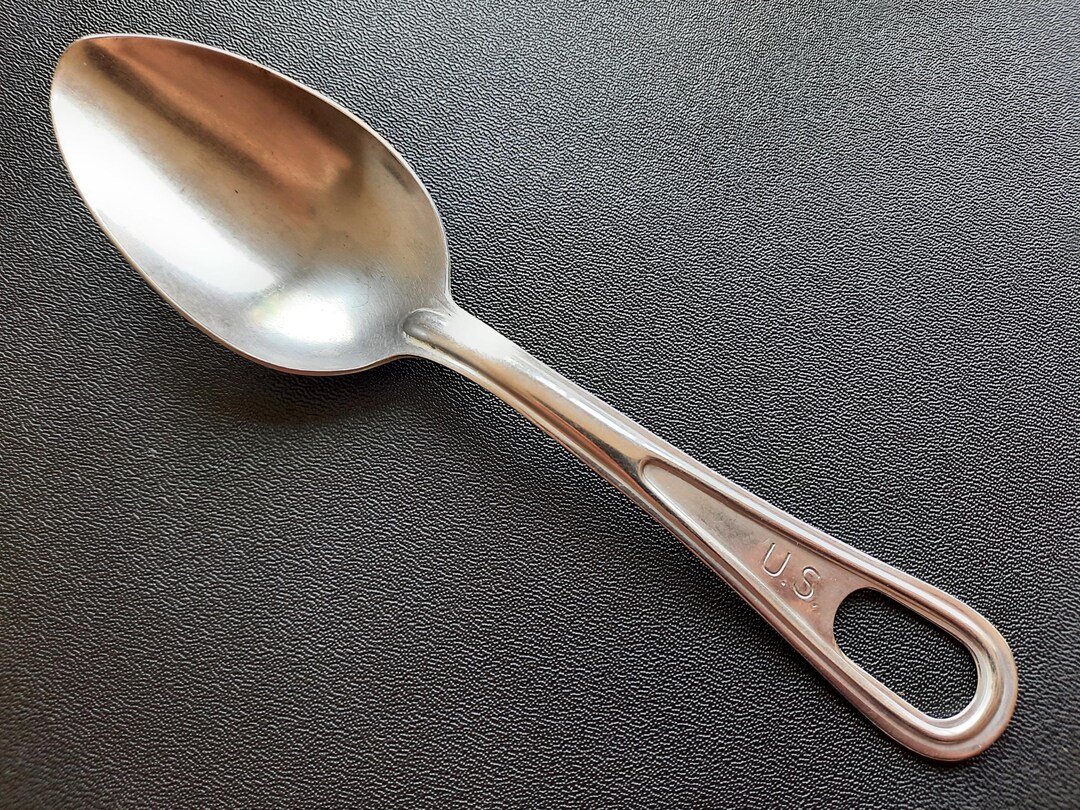 US Military Original Steel Spoon - Etsy