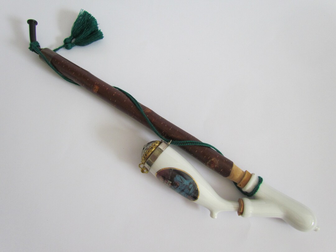 Vintage Alpine-tyrol Smoking Pipe L-37 Cm - Etsy