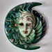 Vintage Ceramic Venetian Carnival Wall Mask 32*26 Cm - Etsy Canada