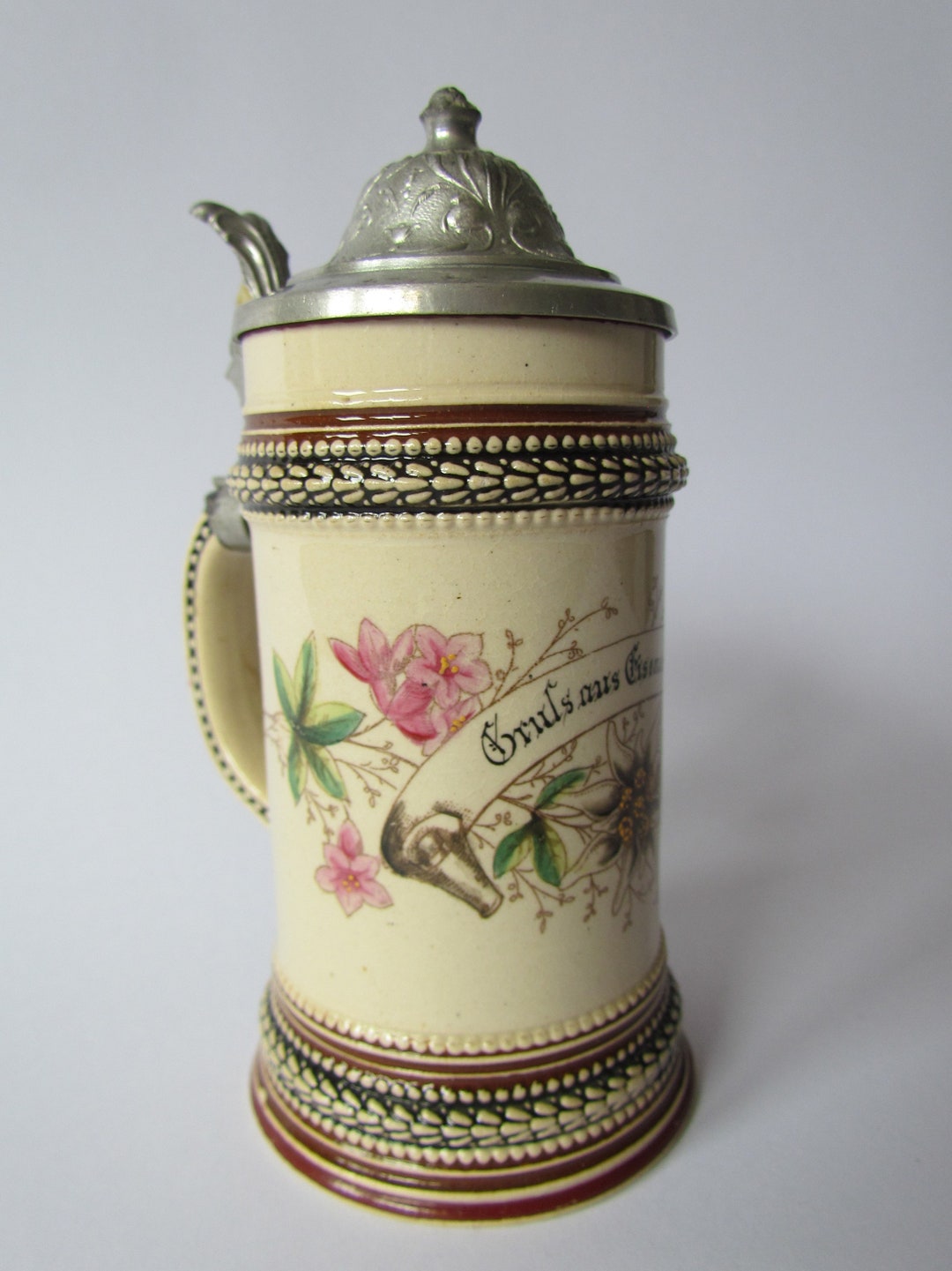 Vintage German 0.15 Liter Mug With Lid - H-13,5 Cm - Etsy