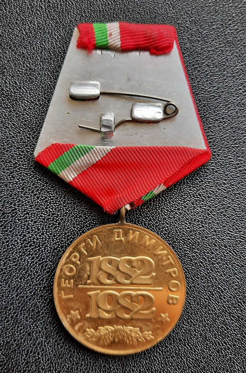 Bulgaria Medal 100 Years Since the Birth of Georgy Dimitrov - Etsy