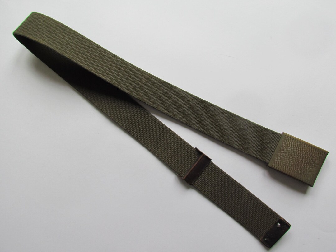 Germany Bundeswehr Field Belt W-5 Cm.with Buckle Original 110 Cm - Etsy