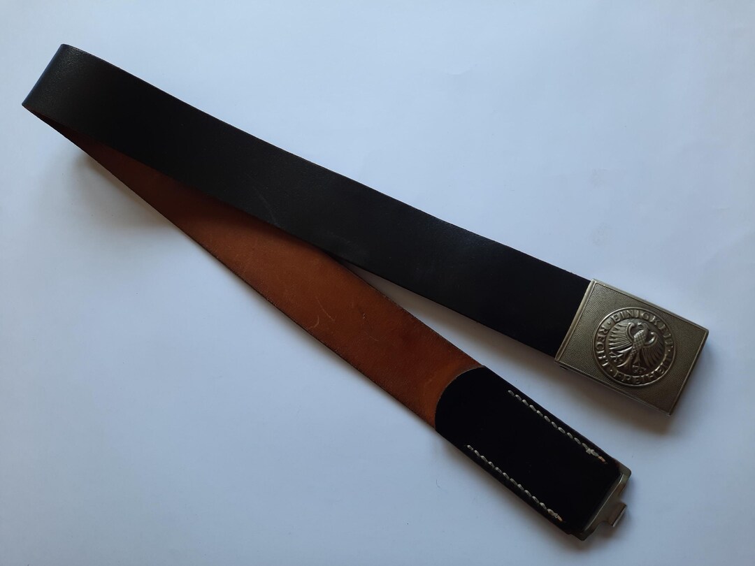 German Belt With Buckle, Original 90 Cm - Etsy